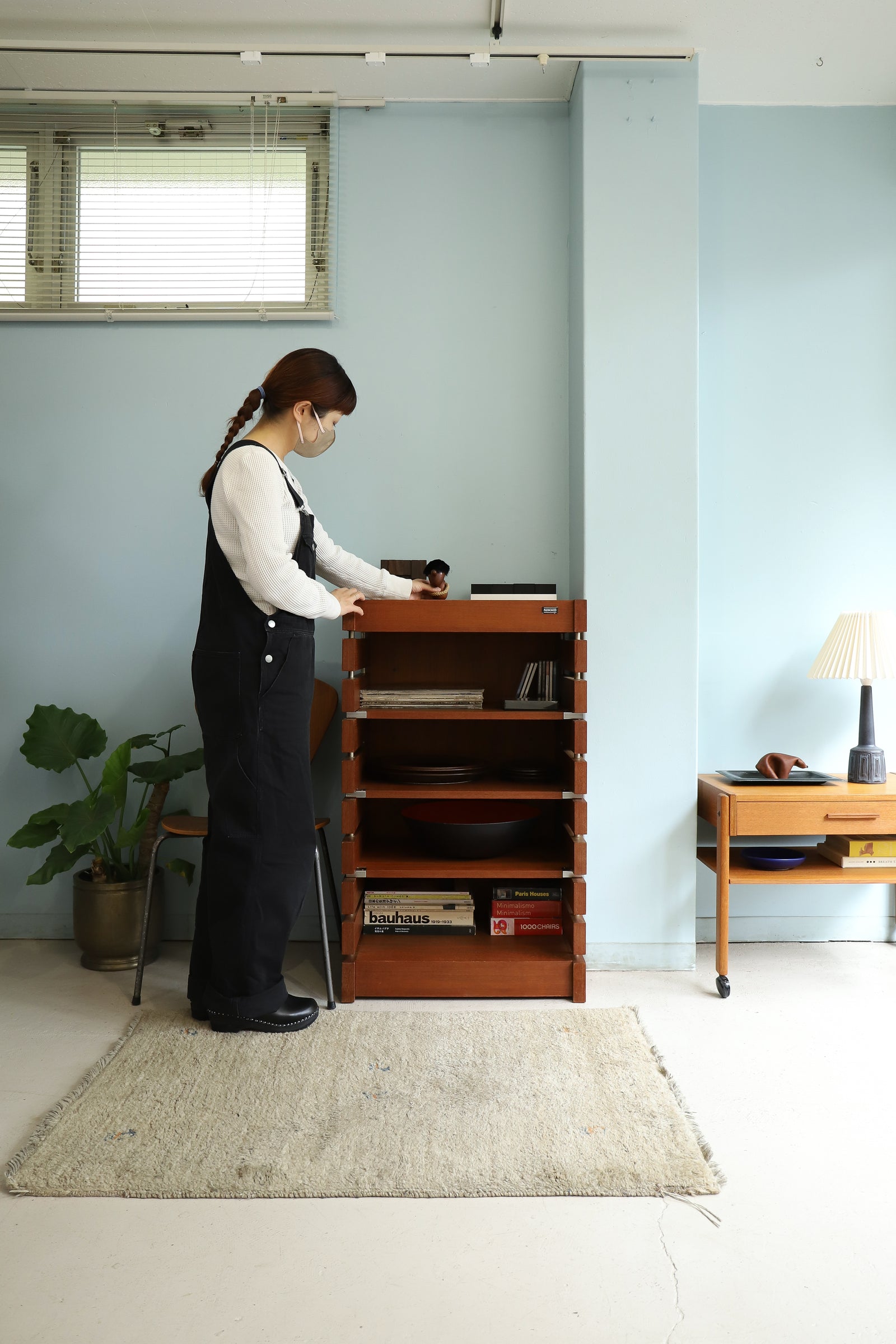 ジャパンヴィンテージ オーディオラック 日幸電機製作所 レトロモダン/Japanese Vintage NIKKO Audio Rack ...