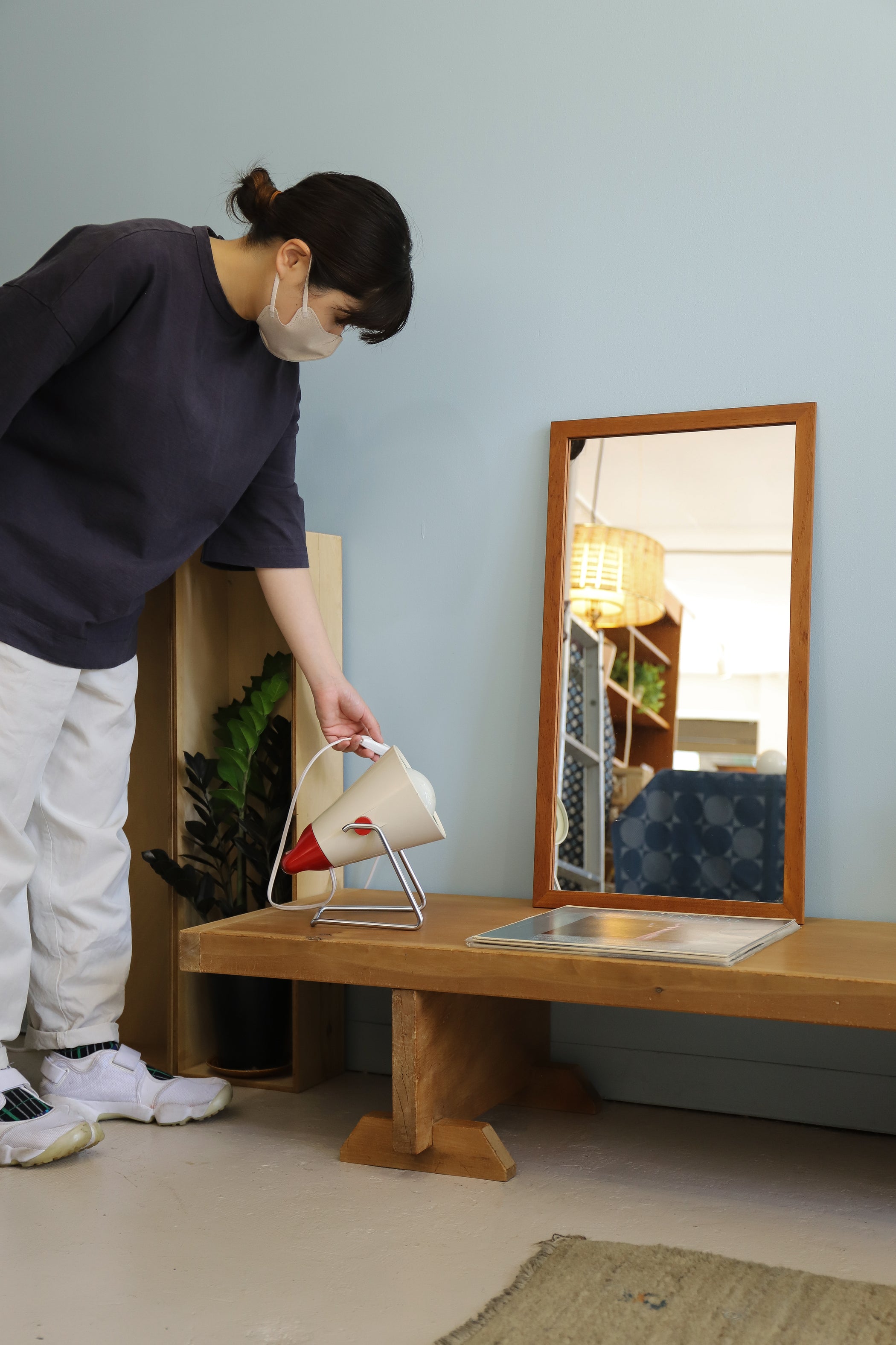 フィリップス ヴィンテージランプ 間接照明 ミッドセンチュリー/PHILIPS Table Lamp Infraphil HP3609 ...