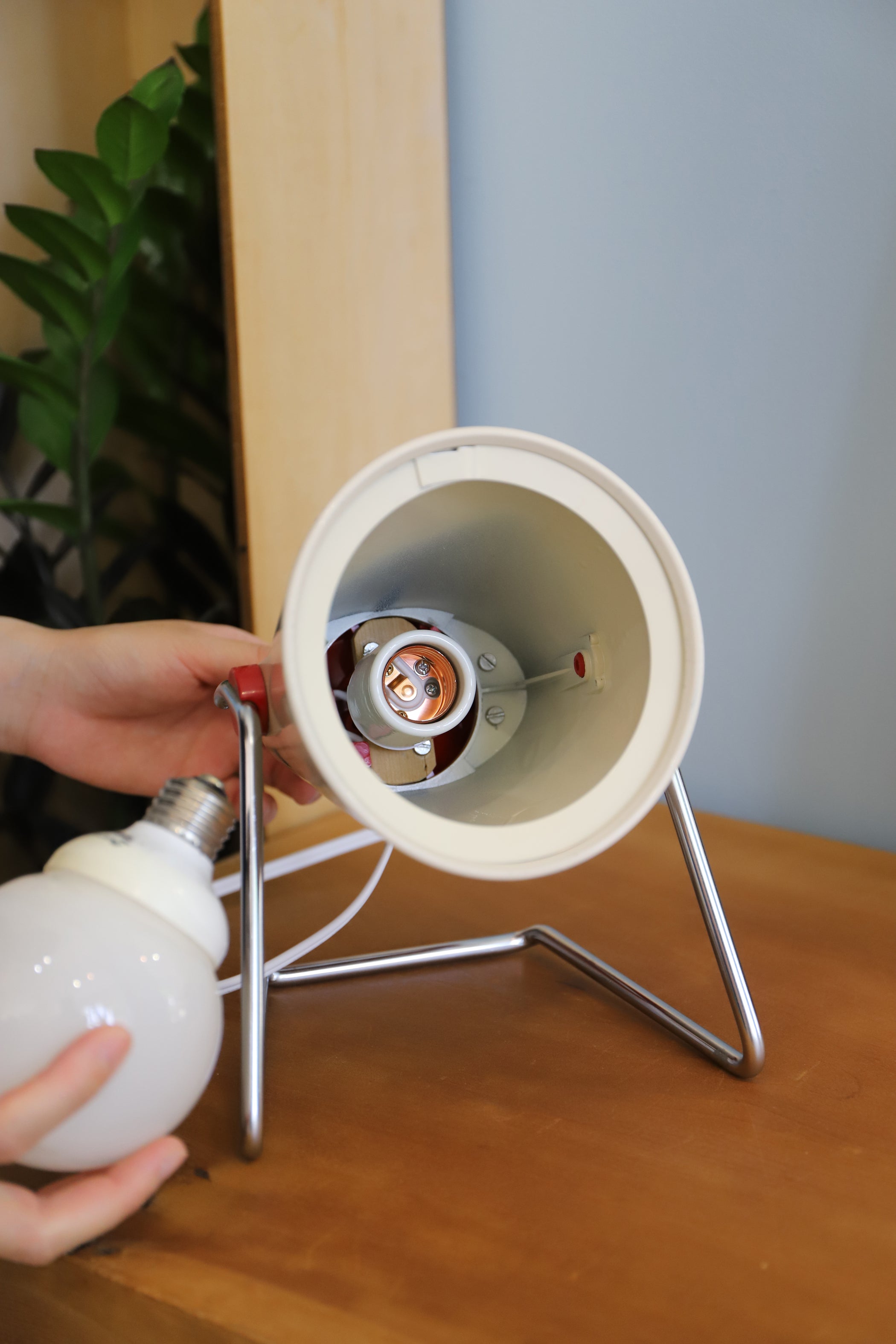 フィリップス ヴィンテージランプ 間接照明 ミッドセンチュリー/PHILIPS Table Lamp Infraphil HP3609 ...