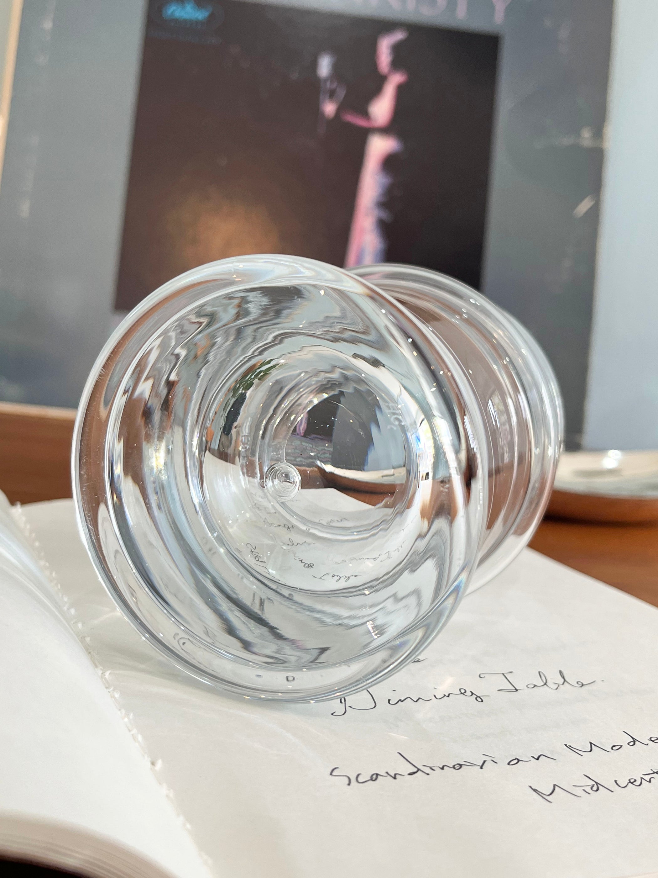 ホルムガード シセ・ヴェアナー ロックグラス デンマーク 北欧ヴィンテージ食器/Holmegaard Sidse Werner ...